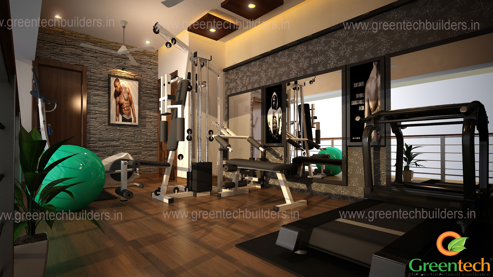 Gym Interior Designers in Kerala -Greentech Interiors